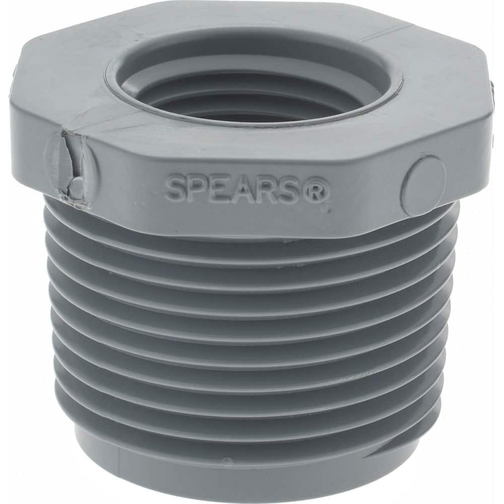 Value Collection 1 x 1/2" CPVC Plastic Pipe Bushing Schedule 80, MIPT x ...