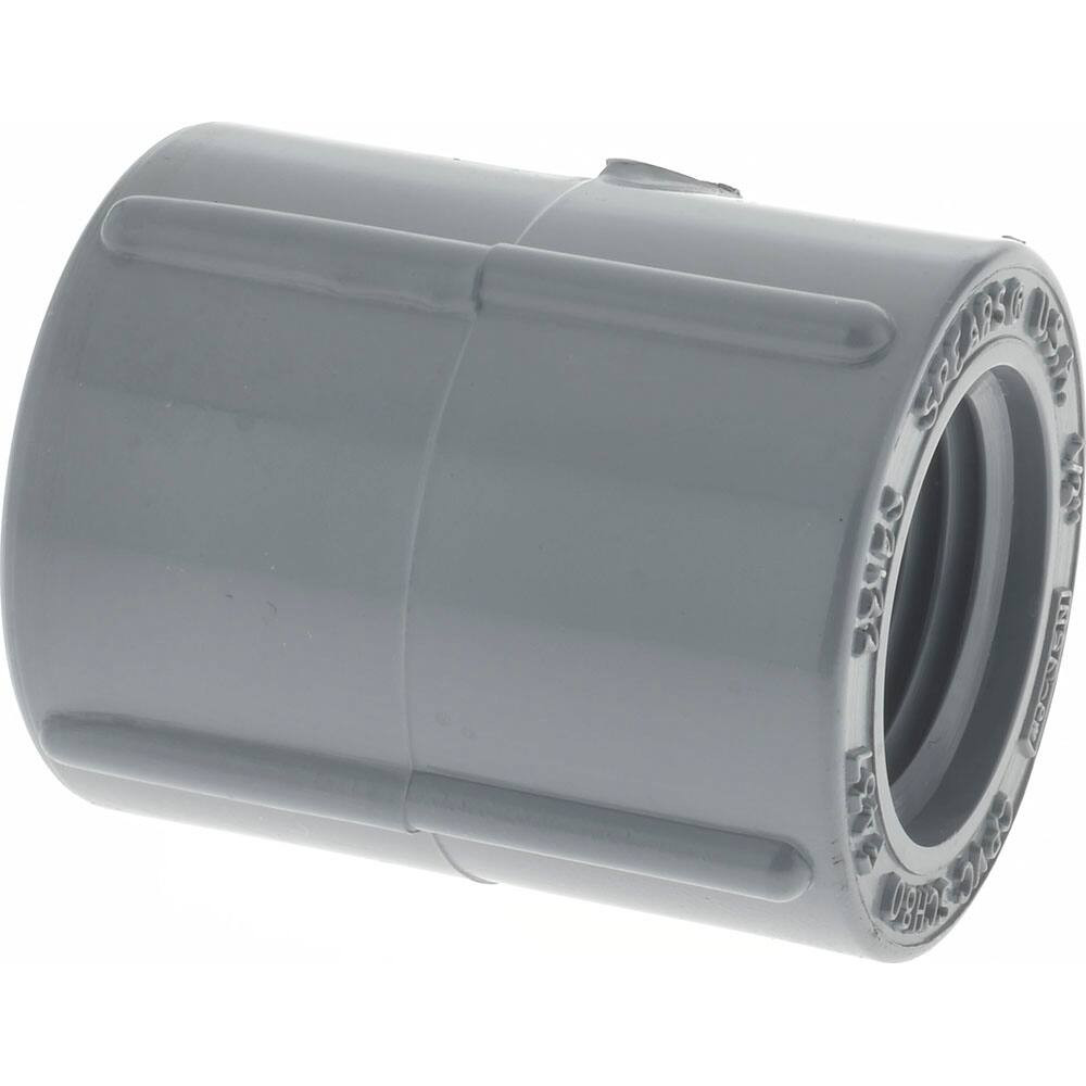 Value Collection 1/2" CPVC Plastic Pipe Coupling Schedule 80, FIPT x ...
