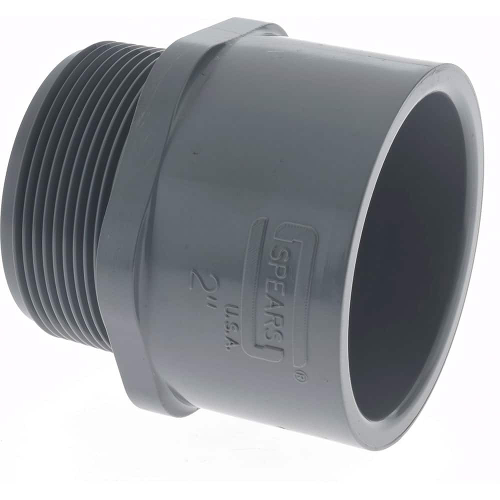 Value Collection 2" CPVC Plastic Pipe Male Adapter Schedule 80, MIPT x ...
