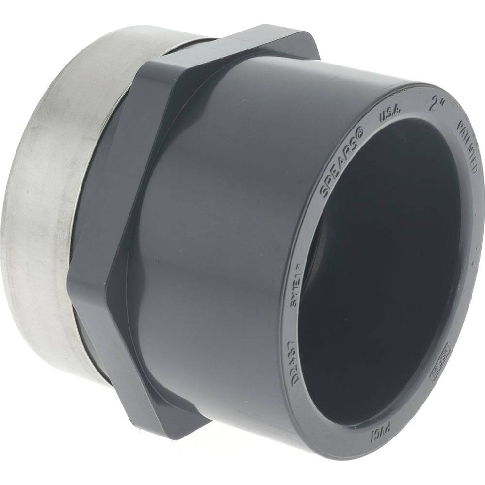 Value Collection 2" PVC Plastic Pipe Reinforced Female Adapter Slip x ...