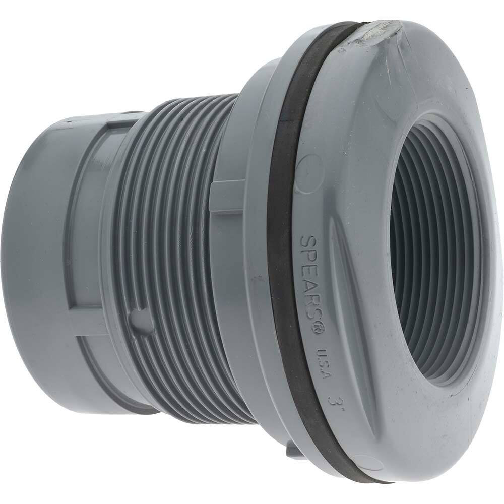 Value Collection 3" CPVC Plastic Pipe Bulkhead Tank Adapter Schedule 80 ...