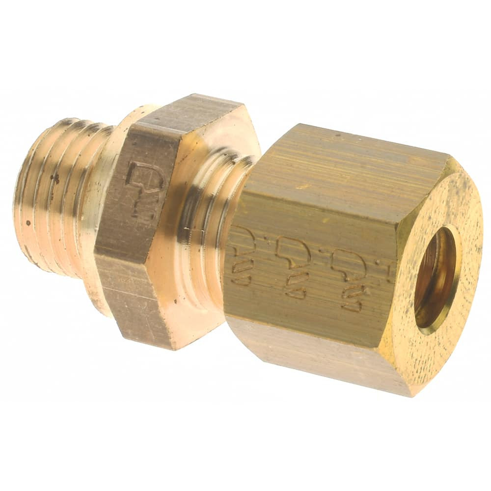 Legris 6mm Tube OD x M10x1 Thread Brass Compression Tube Male Connector ...