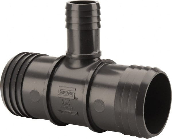 Value Collection 2 x 2 x 1" Barb, Multiple Barbed Tube Reducing Tee PVC ...