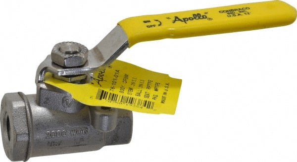 Apollo Valves 1/4" Pipe, Stainless Steel Standard Ball Valve 2 Piece ...