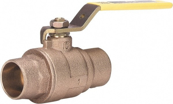 Milwaukee Valve 3/8" Pipe, Full Port, Bronze Full Port Ball Valve 2 ...