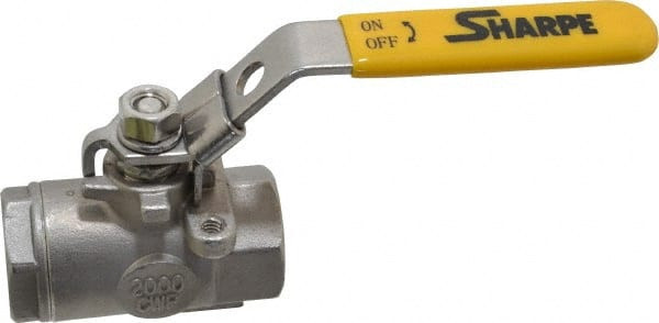 Sharpe Valves 1/2" Pipe, Standard Port, Stainless Steel Steam Service ...