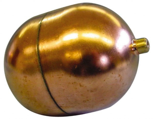 Made in USA 4" Diam x 5" Long, Oblong, Round Spud Connection, Metal ...