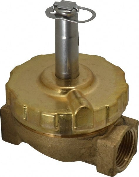 Parker Hannifin 3/4" Port Brass Two-Way Piloted Diaphragm Solenoid ...