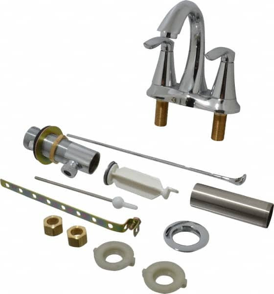 Moen Lever Handle, Residential Bathroom Faucet Two Handle, Pop Up Drain ...