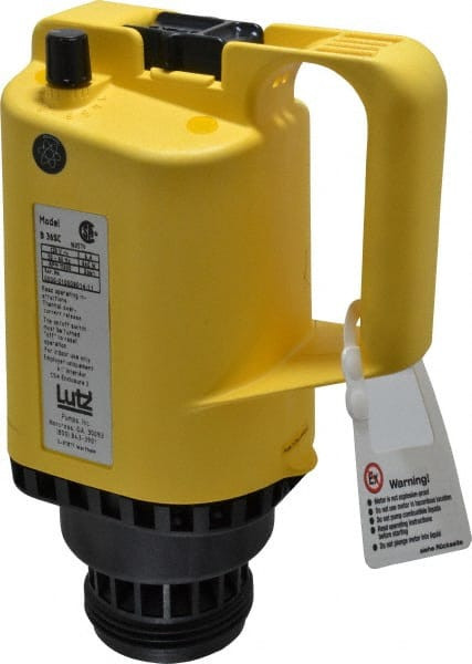 Lutz Pumps 0.85 HP, Open Drip Proof With Speed Control Drum Pump Motor ...