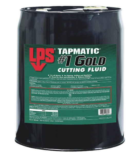 LPS Tapmatic #1 Gold Cutting Fluid| Penn Tool Co., Inc