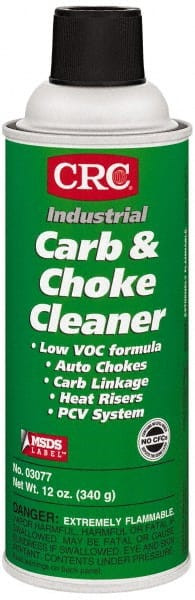 CRC 12 oz Aerosol Can Automotive Carburetor & Parts Cleaner Acetone ...