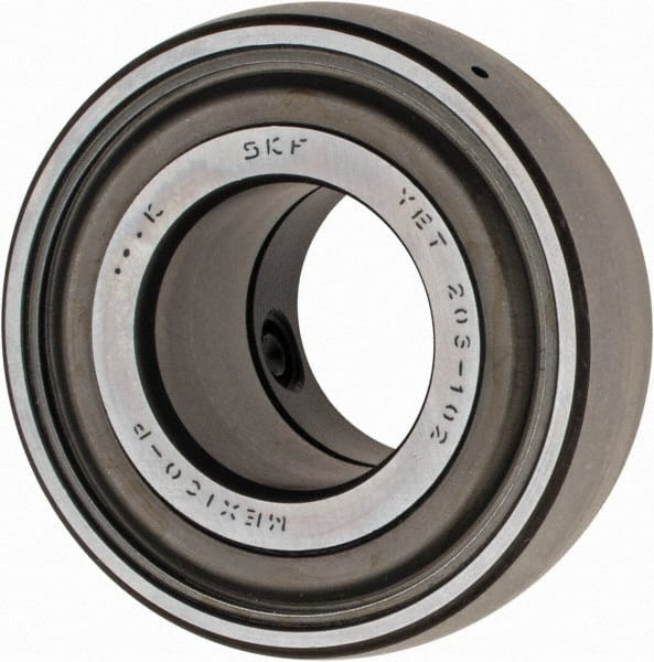 SKF 1-1/8" ID x 2.4409" OD, 3,380 Lb Dynamic Capacity, Insert Bearing ...