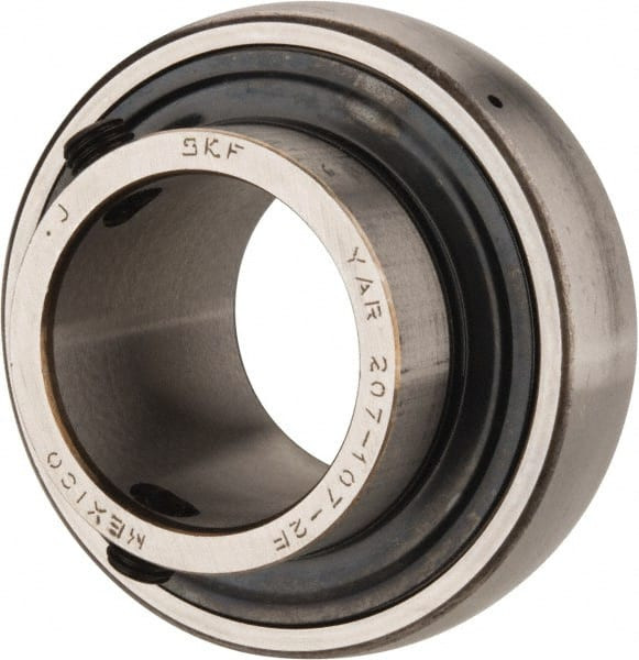 SKF 1-7/16" ID x 2.8346" OD, 4,410 Lb Dynamic Capacity, Insert Bearing ...
