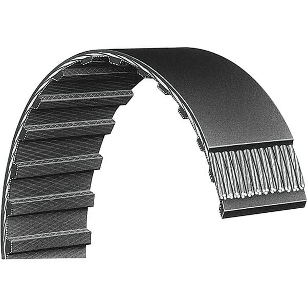 Bando USA Section H, 1" Wide, 48" Outside Length, Timing Belt Neoprene ...