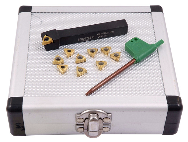 Precise External Indexable Threading Tool Holder & Insert Kits - Penn ...