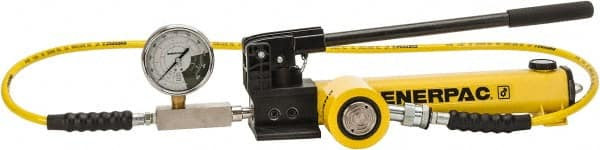 Enerpac 20 Ton Capacity, Cylinder No. RCS-201, Manual Hydraulic Pump ...