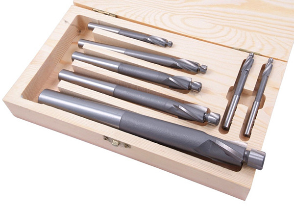 Precise 7 Piece High Speed Steel 3 Flute Solid Pilot Counterbore Set ...