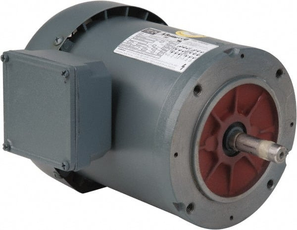 Boston Gear 1 hp, TEFC Enclosure, T-Stat Thermal Protection, 1,740 RPM ...