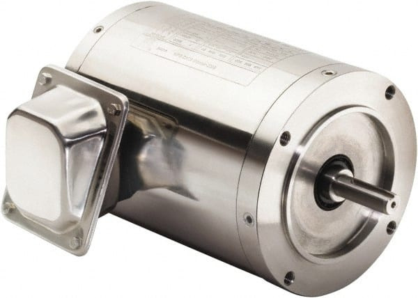 Boston Gear 1 hp, TENV Enclosure, T-Stat Thermal Protection, 1,720 RPM ...