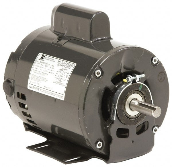 U.S. Motors 2 hp, TEAO Enclosure, No Thermal Protection, 1,725 RPM, 208 ...