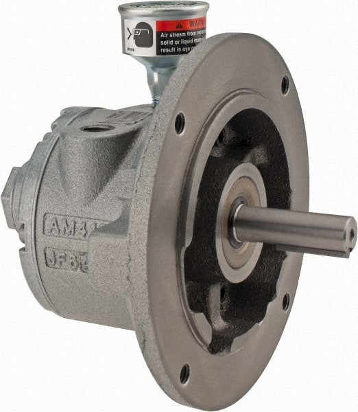 Gast 1-1/2 hp Reversible NEMA 56C Air Actuated Motor 3,000 Max RPM, 2. ...