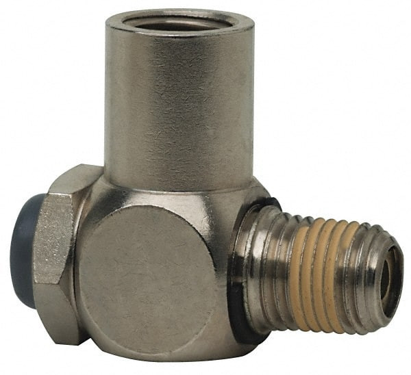 Norgren 1/2" Female NPT x 1/2" Male NPT Tamper Resistant Flow Control ...