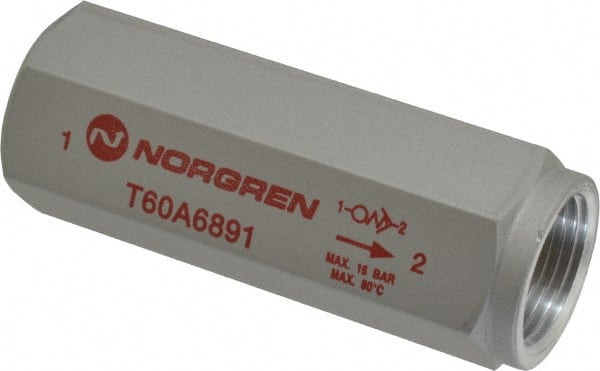 Norgren 3/4" NPT High Flow Air Fuse 0 to 232 psi, Shutoff Valve ...