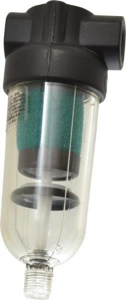 Norgren 1/4" Port Coalescing Filter Polycarbonate Bowl, Automatic Drain ...