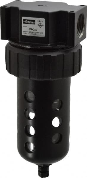 Parker Hannifin 3/4" Port, 7.67" High x 3.24" Wide Standard Filter with ...