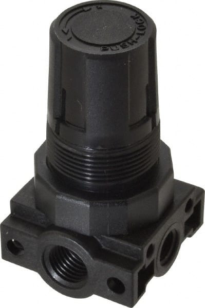 Parker Hannifin 1/4 NPT 0 - 25 psi Miniature Plastic Regulator 150 Max ...