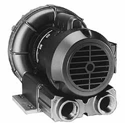 Gast 5 HP Three Phase Regenerative Air Blower 230/460V, 215 Max CFM ...