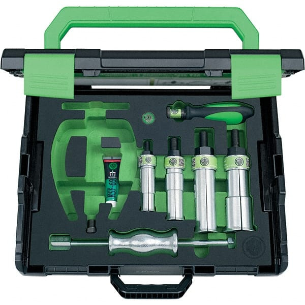 KUKKO 1-1/8 to 2-3/4" Spread, Blind Hole Puller Set 5-1/4" Reach, 1 Jaw ...