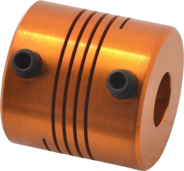 Lovejoy 3/8" Max Bore Diam, Flexible Screw Hub Coupling 1" OD, 1" OAL ...