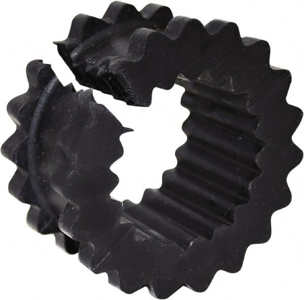 TB Woods 9 One Piece Split Flexible Coupling Sleeve 6" OD, 3" OAL, EPDM ...