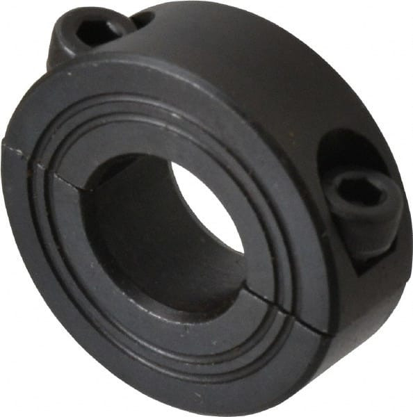 Climax 14mm Bore, Steel, Two Piece Shaft Collar 1-1/4" Outside Diam M2C ...