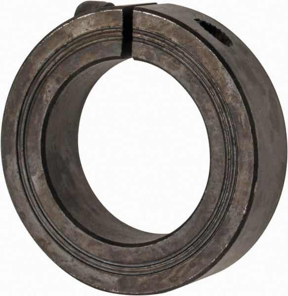 Climax 36mm Bore, Steel, One Piece Clamp Collar 2-1/4" Outside Diam M1C ...