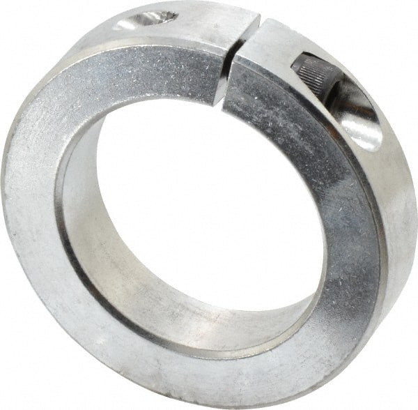 Climax 2" Bore, Aluminum, One Piece Clamp Collar 3" Outside Diam, 11/16 ...