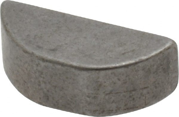 Made in USA #806 Standard Woodruff Key 3/4" Long x 1/4" Wide, Steel ...