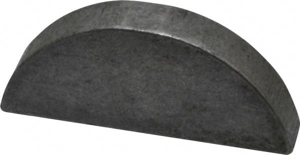 Made in USA #812 Standard Woodruff Key 1-1/2" Long x 1/4" Wide, Steel ...