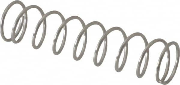 Value Collection 0.24" OD 1" Free Length Compression Spring 2.28 Lb ...