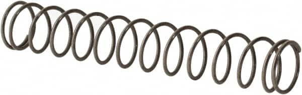 Value Collection 0.24" OD 1-1/2" Free Length Compression Spring 1.49 Lb ...