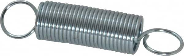 Gardner Spring 3/8" OD, 3.8 Lb Max Load, 3.44" Max Ext Len, 0.0348 ...