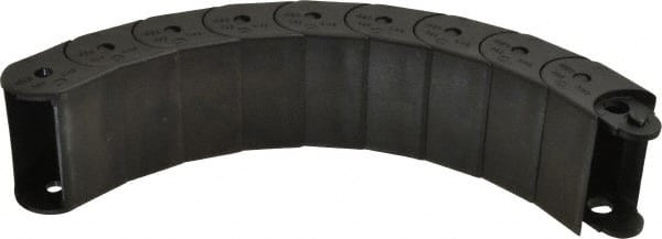 Hubbell 1 Ft. Long, Nylon, Enclosed Cable and Hose Carrier 2 Inch ...