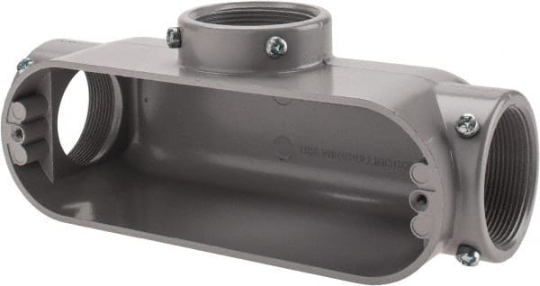Crouse-Hinds Form 5, T Body, 2" Trade, EMT, IMC, Rigid Aluminum Conduit ...