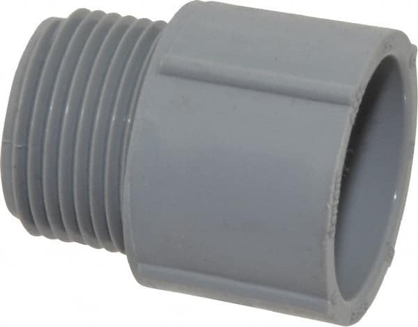 Thomas & Betts 3/4" Trade Rigid Conduit Male Adapter PVC, Insulated ...