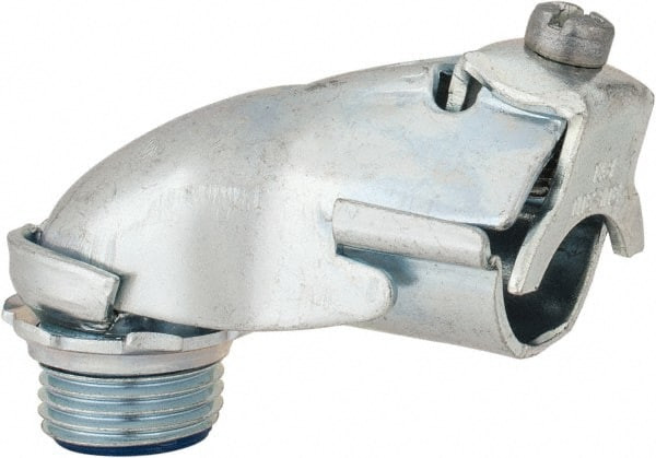 Thomas & Betts 1/2" Trade FMC Conduit Connector Steel, Insulated ...