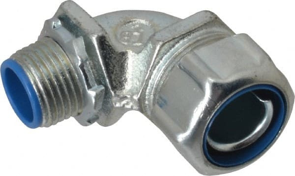 Thomas & Betts 1/2" Trade Liquidtight Conduit Connector Malleable Iron ...