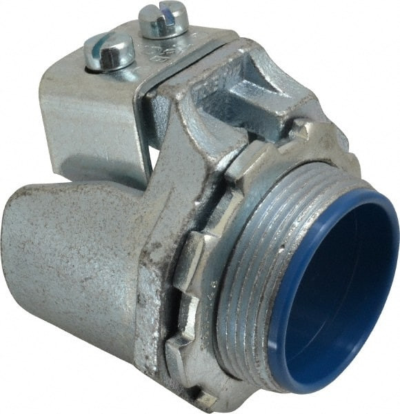 Thomas & Betts 1-1/2" Trade FMC Conduit Connector Malleable Iron ...