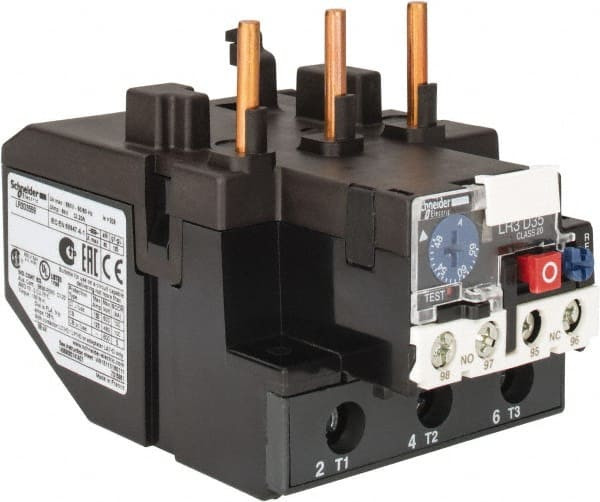 Schneider Electric 48 to 65 Amp, 690 VAC, Thermal IEC Overload Relay ...